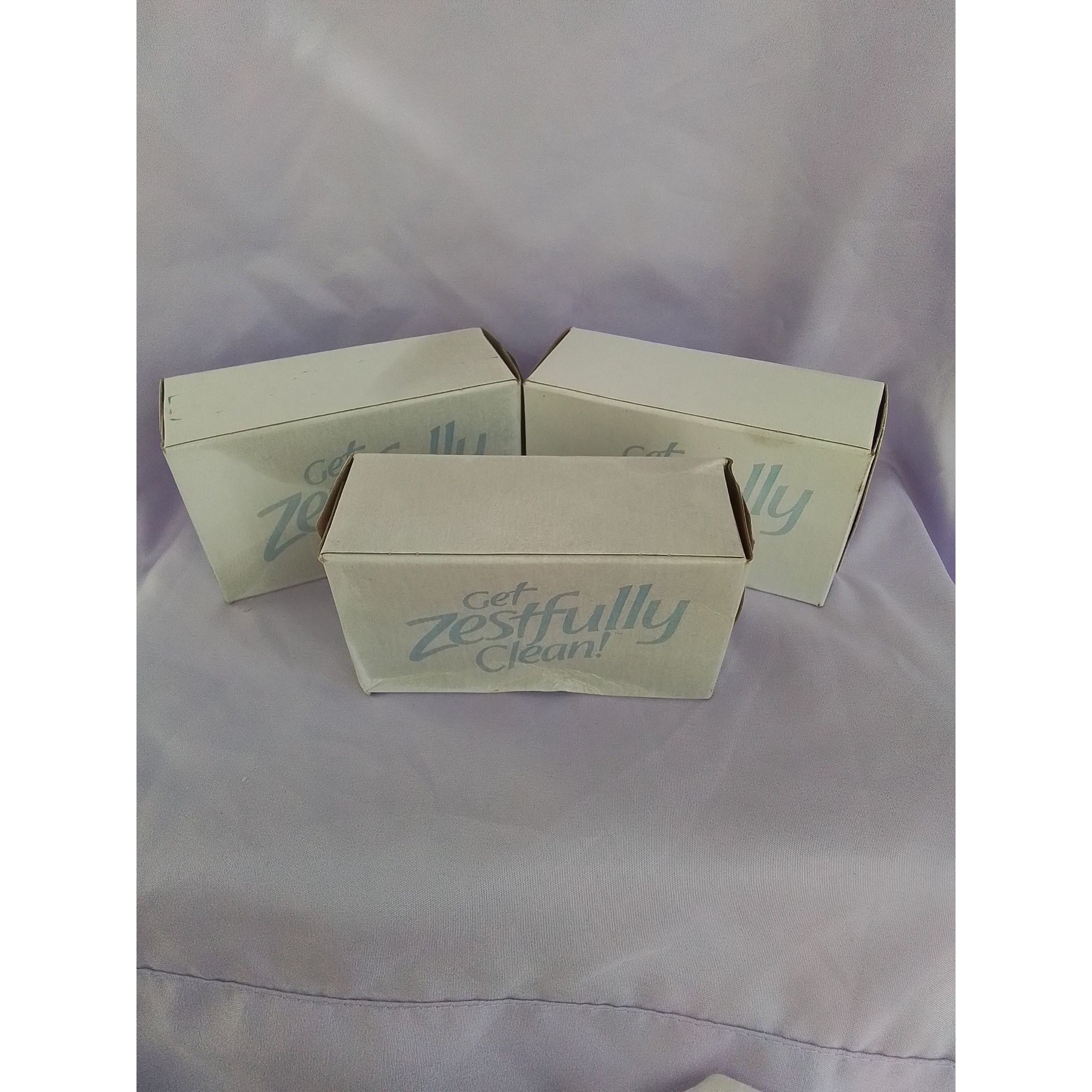 Vintage Zest Zestfully Clean Bar Soap Lot Of 3 Original Scent For All ...