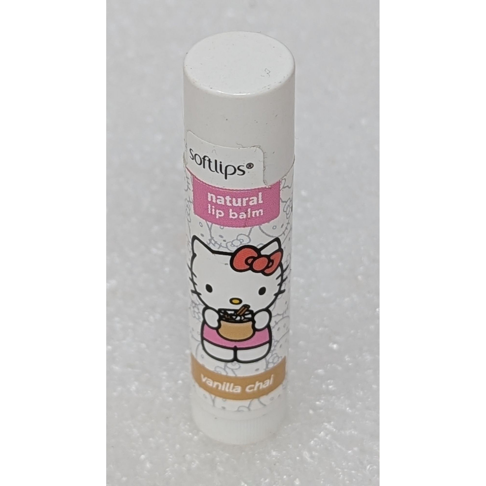 Hello Kitty Vanilla Chai Natural Lip Balm By Softlips – PinkLash Beauty